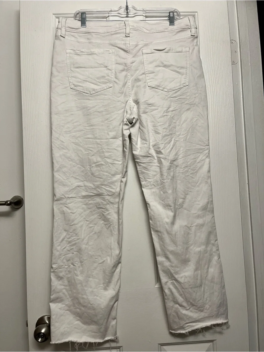 Liz Claiborne | Jeans | Liz Claiborne White Lana Straight Leg Jeans ...